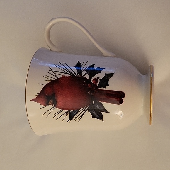 Lenox | Dining | Lenox Winter Greetings Footed Cardinal Bird Porcelain ...